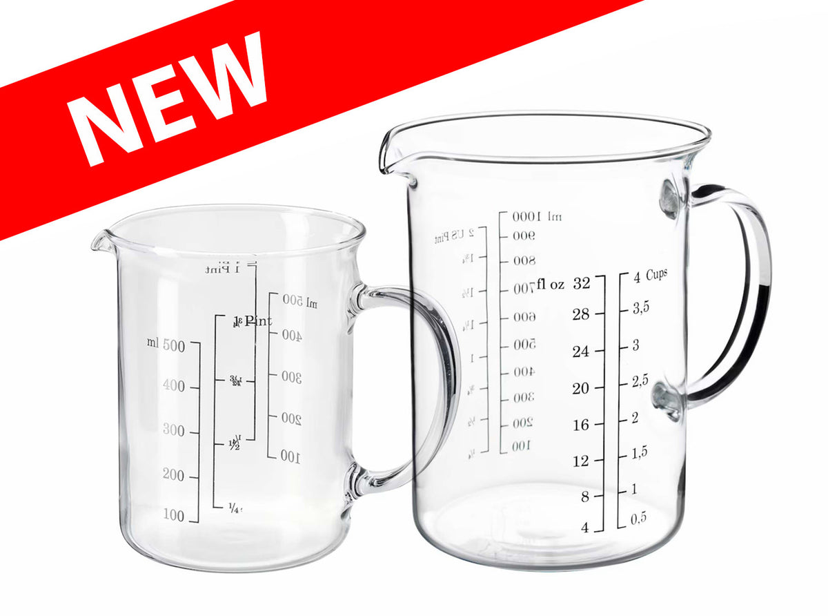 Glass Beaker Set x2 – Joseph's Kitchen